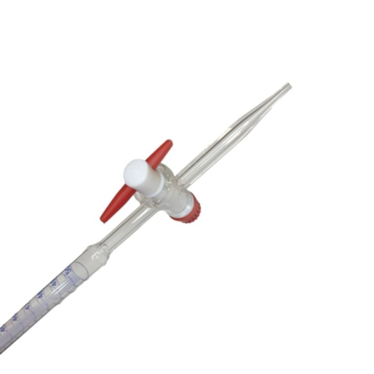 Bureta Graduada de 50 ml con Llave Teflón– 2 unidades - MedBuy